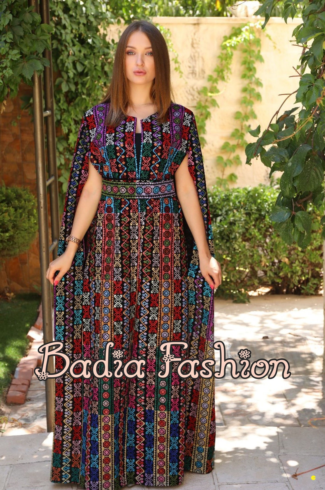 Creative Embroidery Design With Attractive Colors Thobe Dress - Etsy