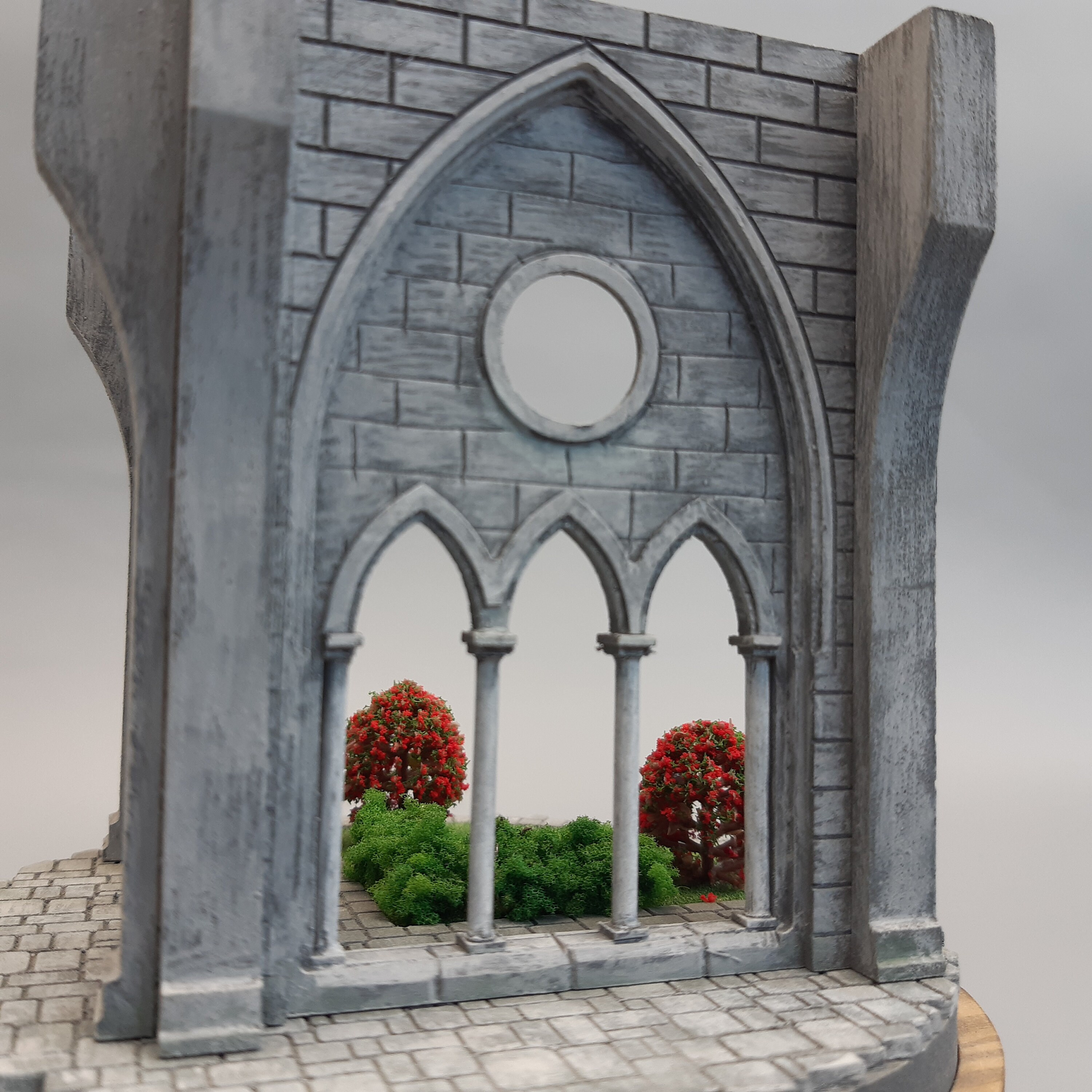 Gothic Arch, Cloister, Diorama, Miniature - Etsy
