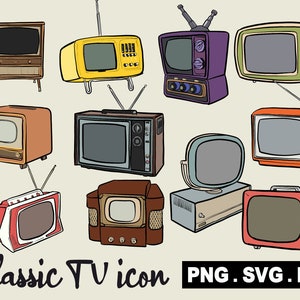 Classictv Designs SVG PNG PDF, Clipart, Personal and Commercial Use ...