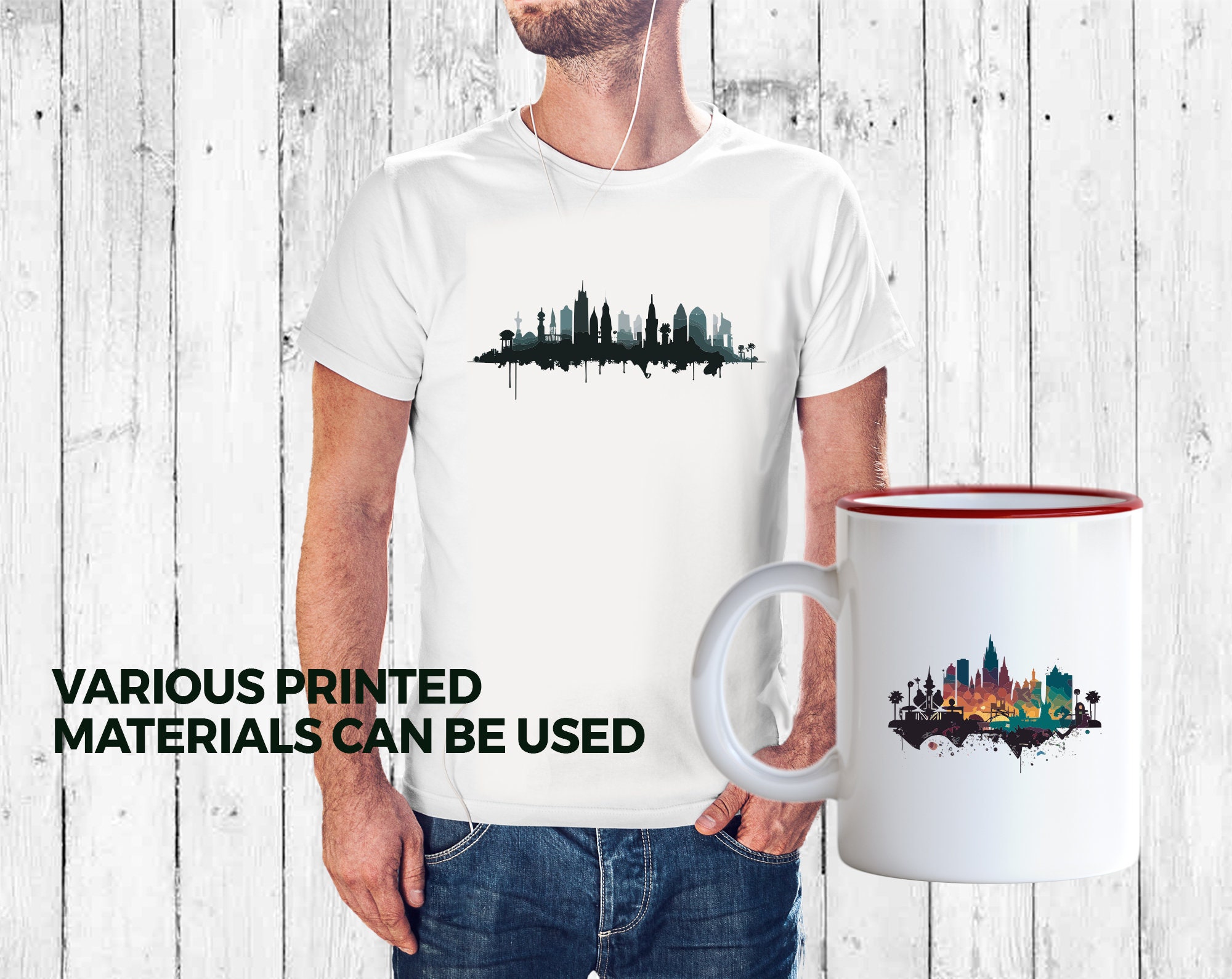 City Skyline , City, City Skyline Svg, Urban Landscape SVG, City ...