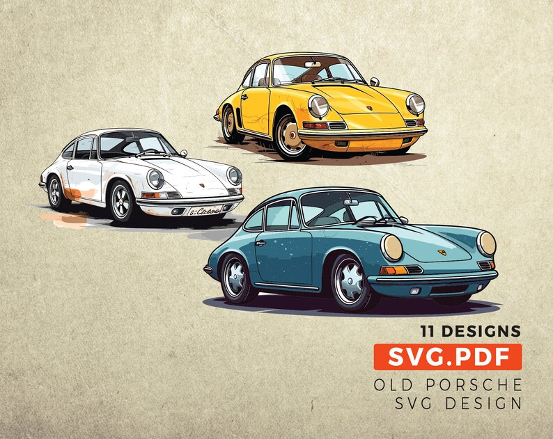 Old Porsche ,old Porsche Svg, Old Sports Car , Sports Car Svg, Car Svg ...