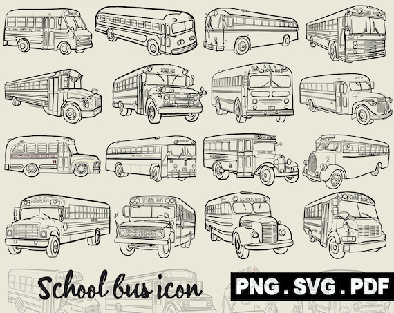 School Bus Icon Png