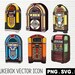Jukebox Designs, SVG, PNG, PDF, Clipart, Personal and Commercial Use ...