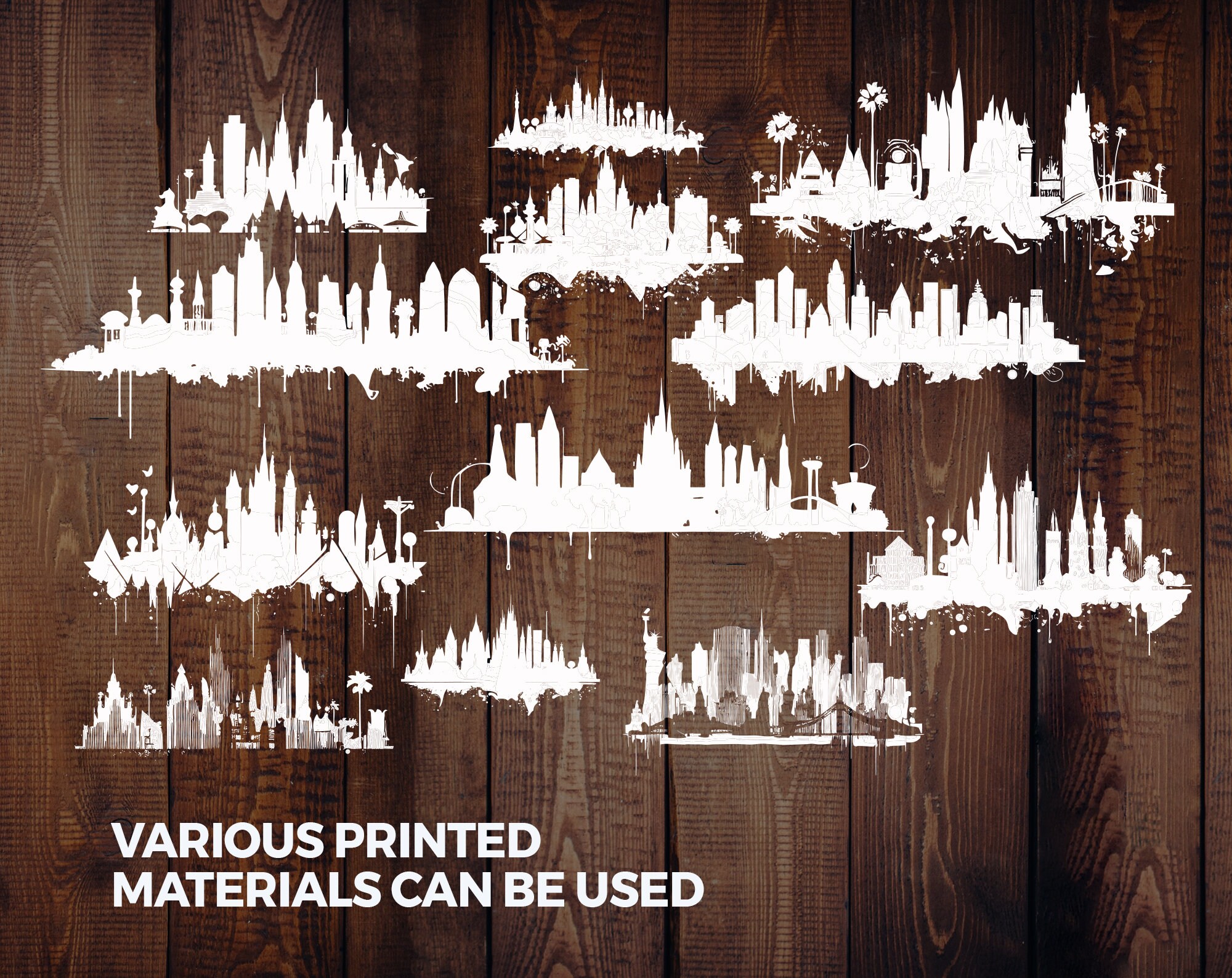 City Skyline , City, City Skyline Svg, Urban Landscape SVG, City ...