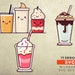 Milkshake and Smoothie Svg Design Milkshake SVG. Digital - Etsy