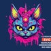 Pastelpunk Horrorcore Cat Svg Design, Cat SVG. Digital Print, Instant ...