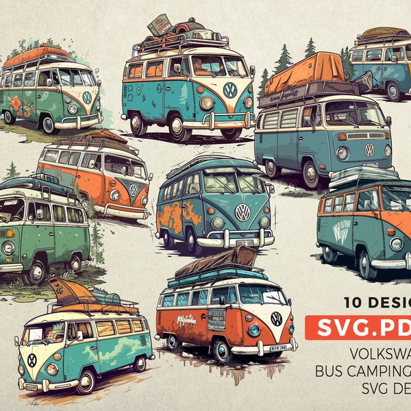 Volkswagen Bus - Etsy