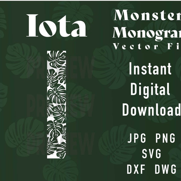 Iota Svg - Etsy