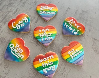 Gay Pride Cookies - Etsy