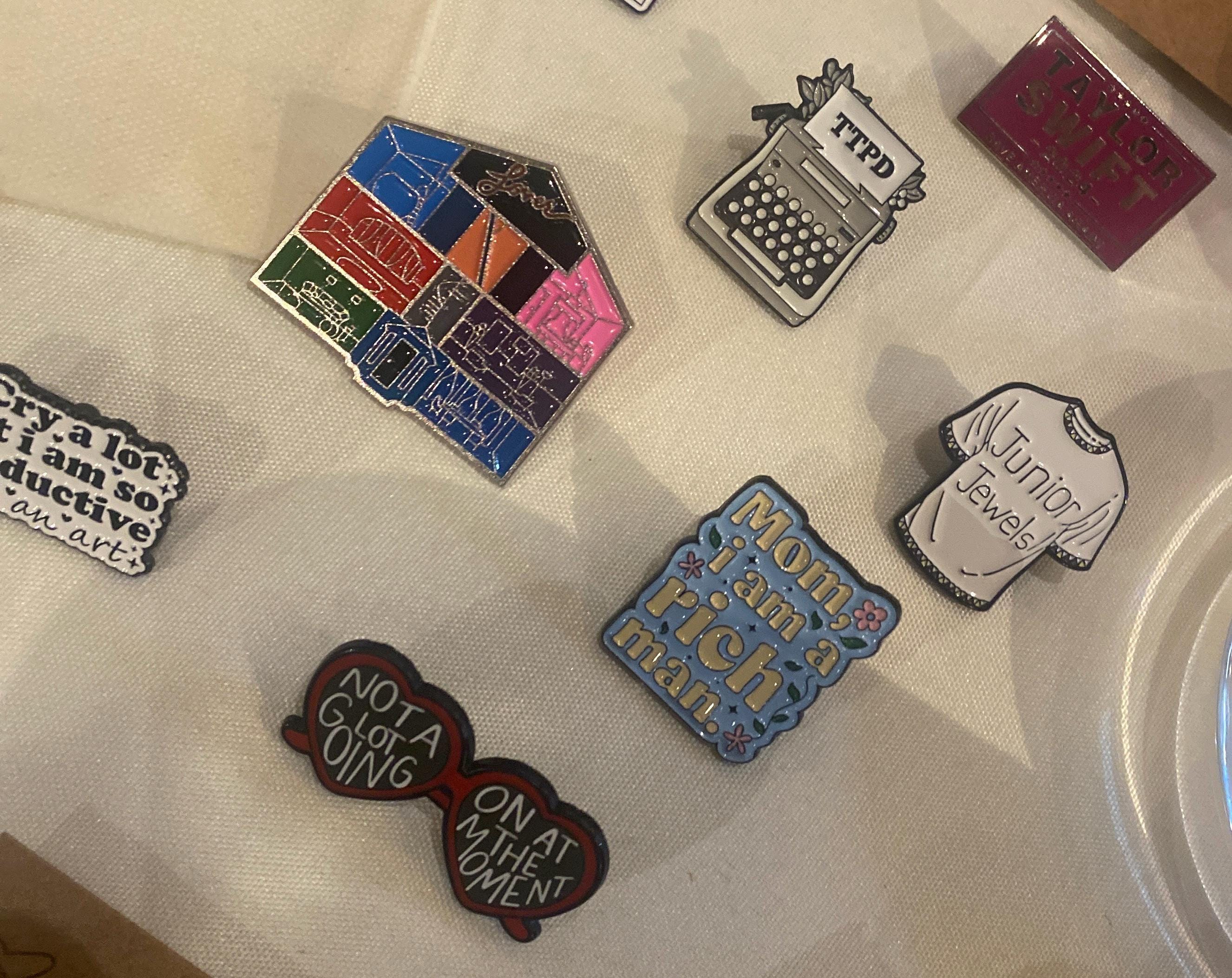 Enamel Pin Taylor Swift 2024 Eras Tour Lover House With All the Eras ...