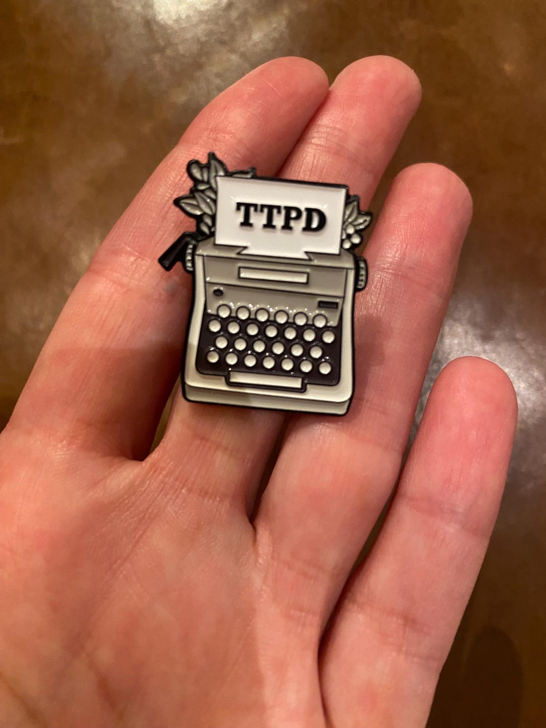 Enamel Pin Taylor Swift TTPD Typewriter Fortnight New Era the Tortured ...
