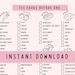 100 Foods Before One Printable - Etsy