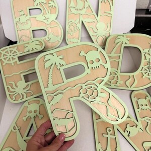 Pirate Wall Sign | Personalised Wall Sign | Name Sign | Pirate Theme ...