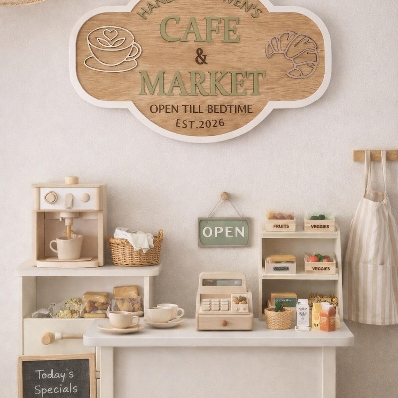 Kids Playroom Cafe Sign - Etsy