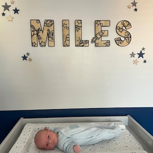 Space Theme Letters - Space Sign - Space Name Sign - Space Theme ...