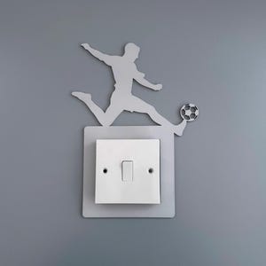 Football Themed Light Switch Surround - Sports Room Decor - Etsy