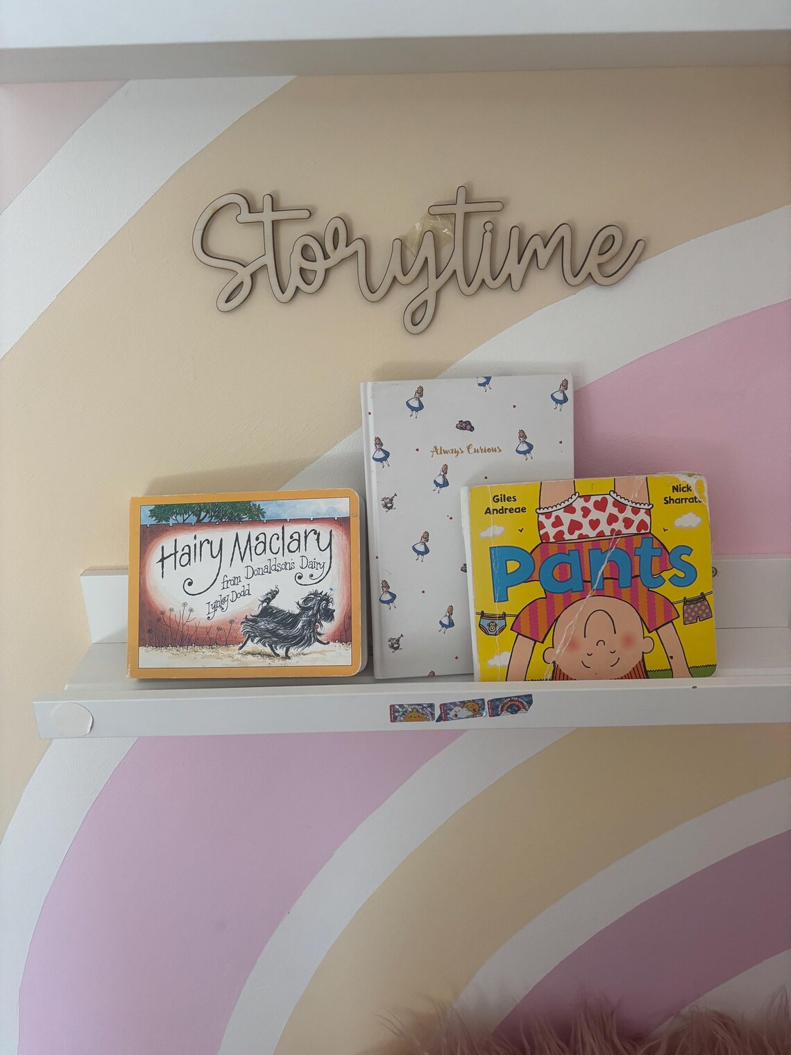 Boho Story Time Wooden Wall Sign - Nursery & Reading Nook Decor - Etsy