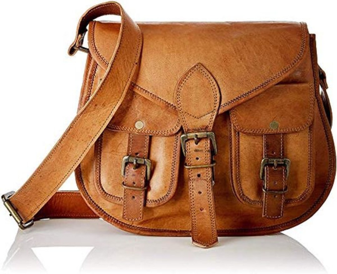 9/11/13 Inches Crossbody Leather Tote Bag Women Bag Lady Woman - Etsy