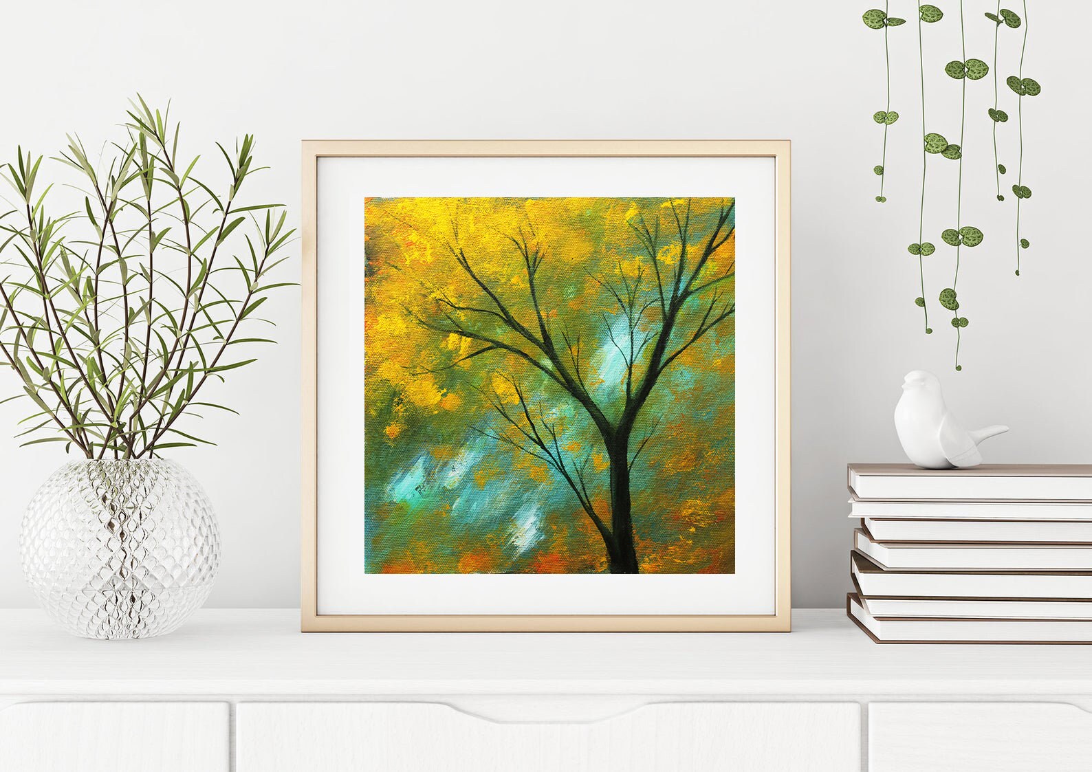 Original Small Painting /by Makani Art/ Square Painting - Etsy