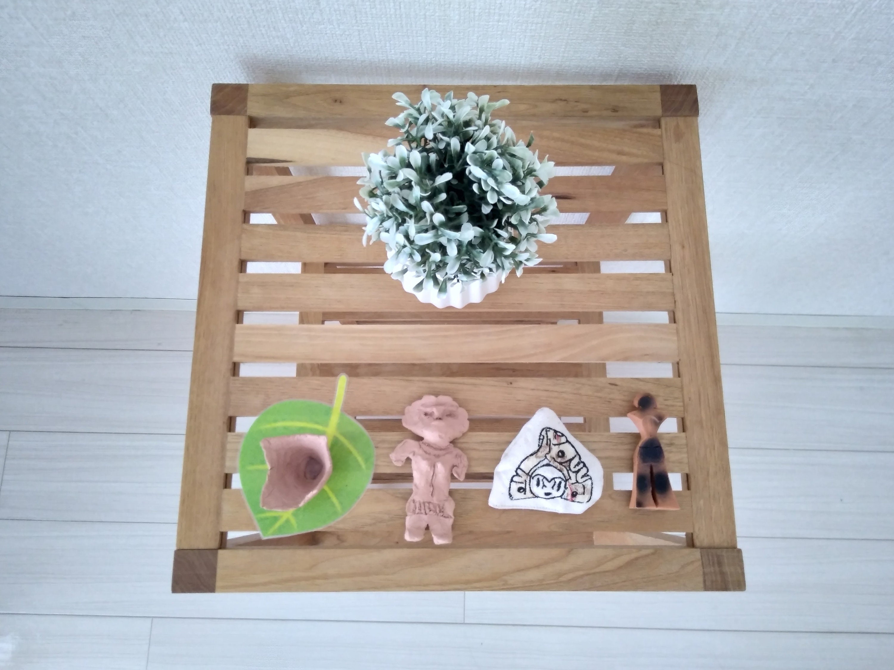 Beige Japanese ancient Jomon face handle. Multi-purpose | Etsy