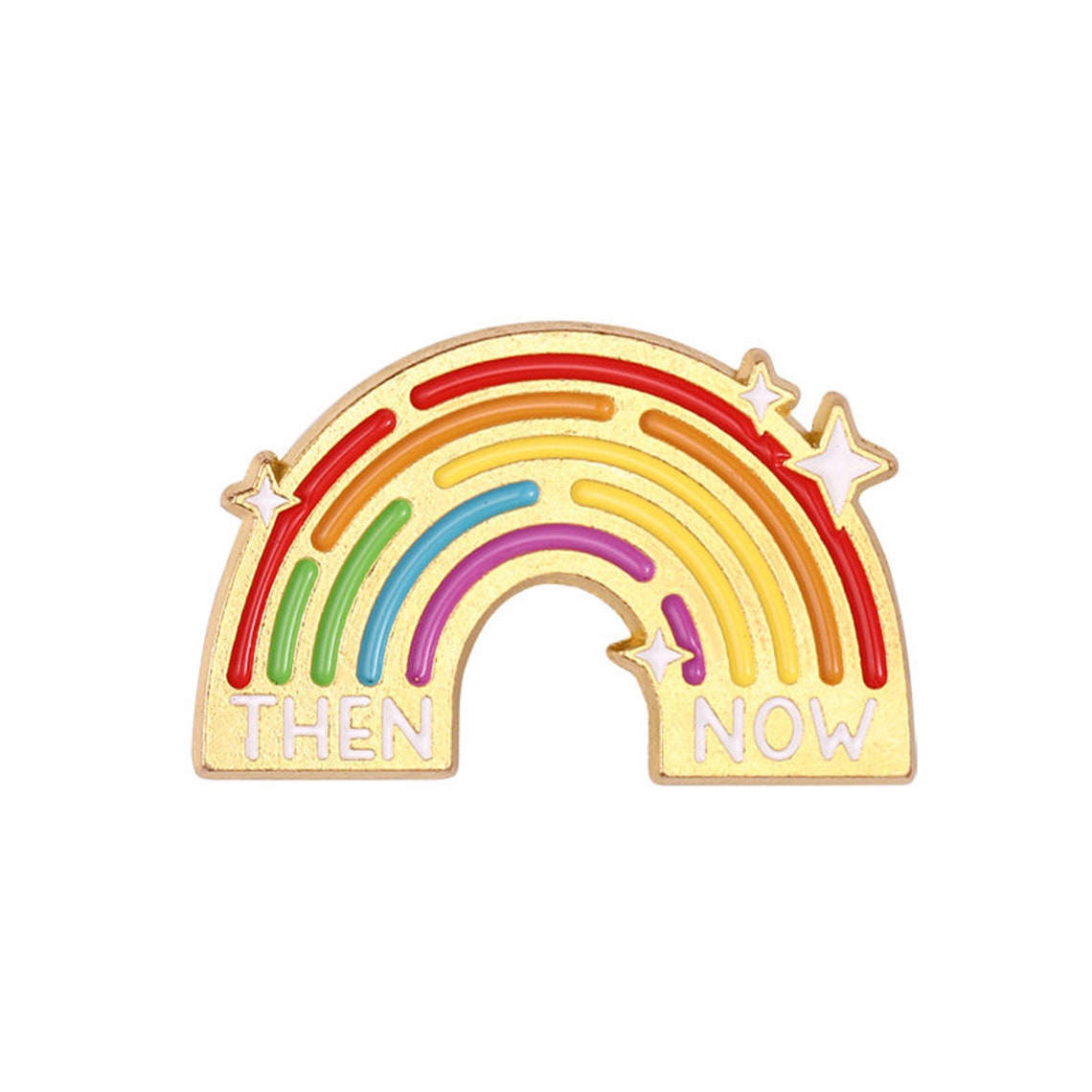 Rainbow Bridge Pin Hard Enamel Computer Club Pin Lovely Cute - Etsy