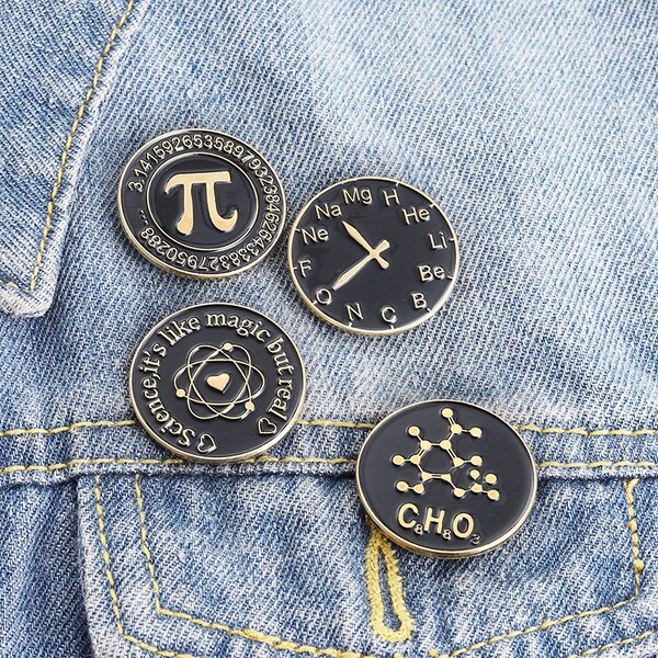 Math Enamel Pin - Etsy