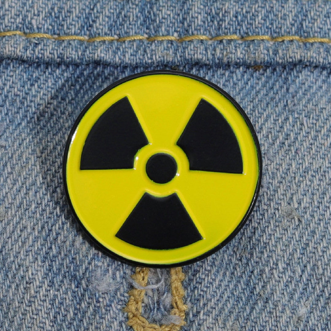 Chemical Element Radioactive Pin Yellow Hard Enamel Pins - Etsy