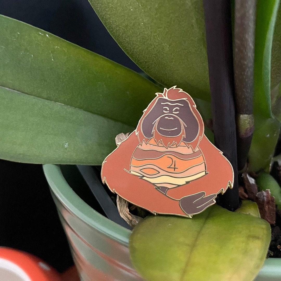 Enamel Pin Orangutan Jupiter - ASTRAL ANIMALS COLLECTION / Blackmarmot ...