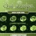 8x Kawaii Macha Tea Green Snail Twitch Loyalty Sub Bit Badges / Cute ...