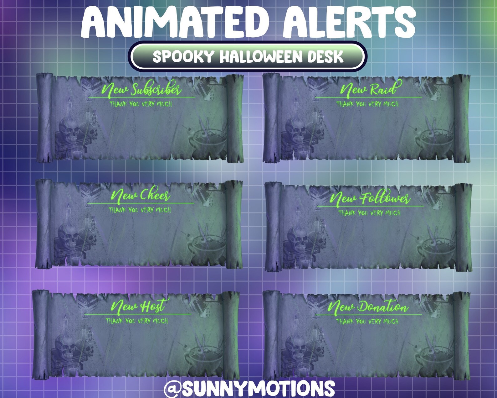 Animated Twitch Stream Package Overlay / Devil / Halloween Spooky Eyes ...