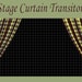 Checkered Fabric Stage Curtains Twitch Animated Stinger Transition ...