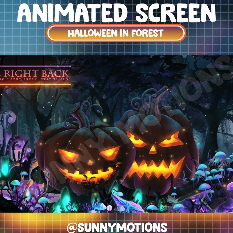 Halloween Twitch Overlay - Etsy