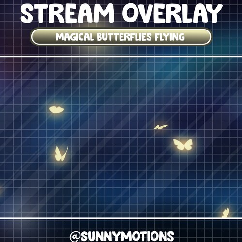 Animated Stream Decoration / Cute Cozy Theme / Magical - Etsy