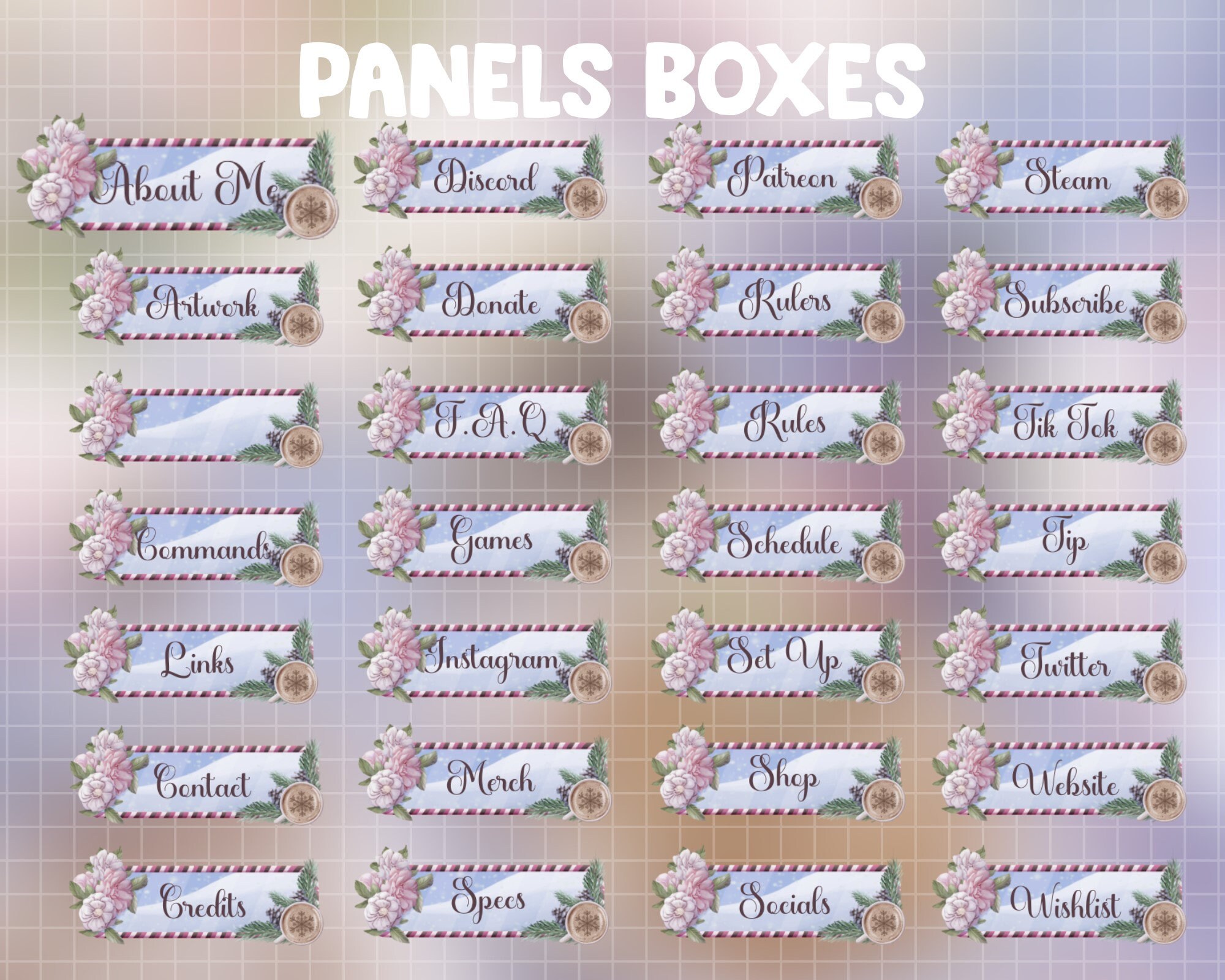 ANIMATED Twitch Overlay Stream Package / Lo-fi Aesthetic in Pink ...