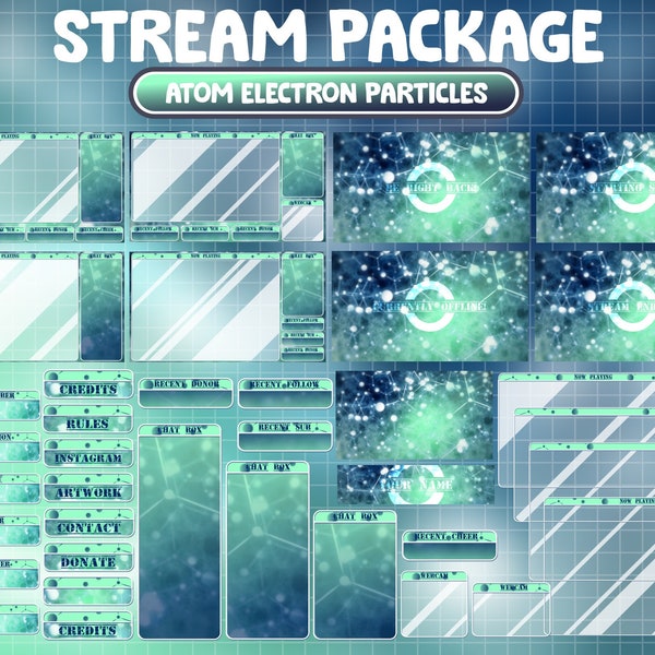 Twitch Overlay Commission - Etsy