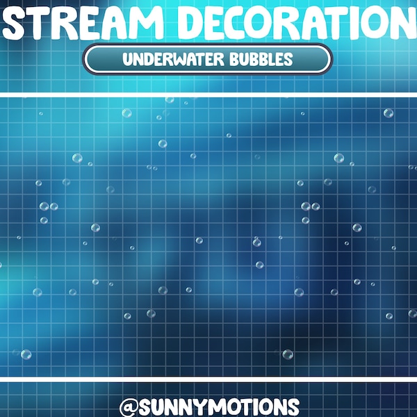 Twitch Bubble Overlay - Etsy Canada