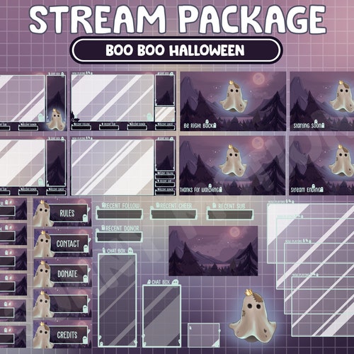 Spooky Animated Stream Package/twitch - Etsy