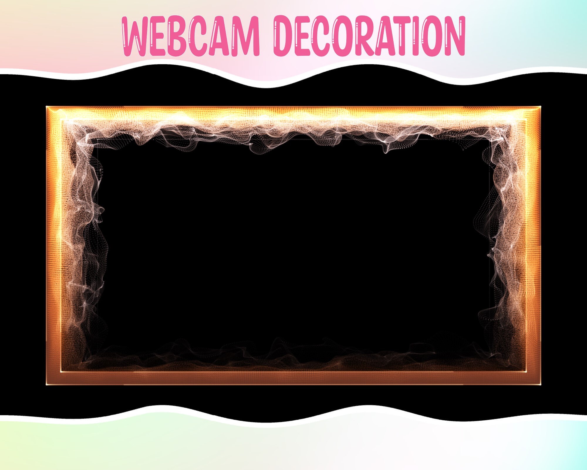 Twitch Animated Camera Overlay ANIMATED Camera Border | Etsy UK