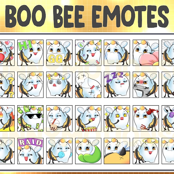 Twitch Emotes Boo - Etsy
