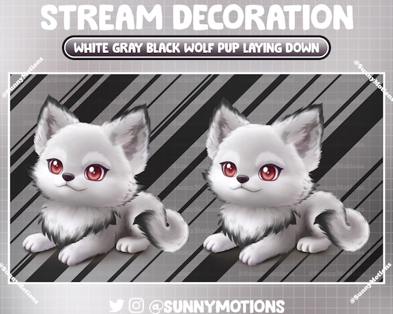 Cute Baby Wolf Anime