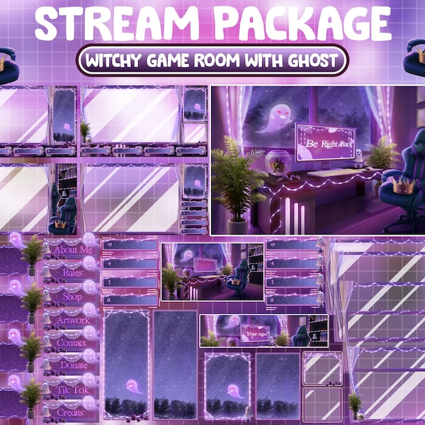 Chair Twitch Overlay - Etsy