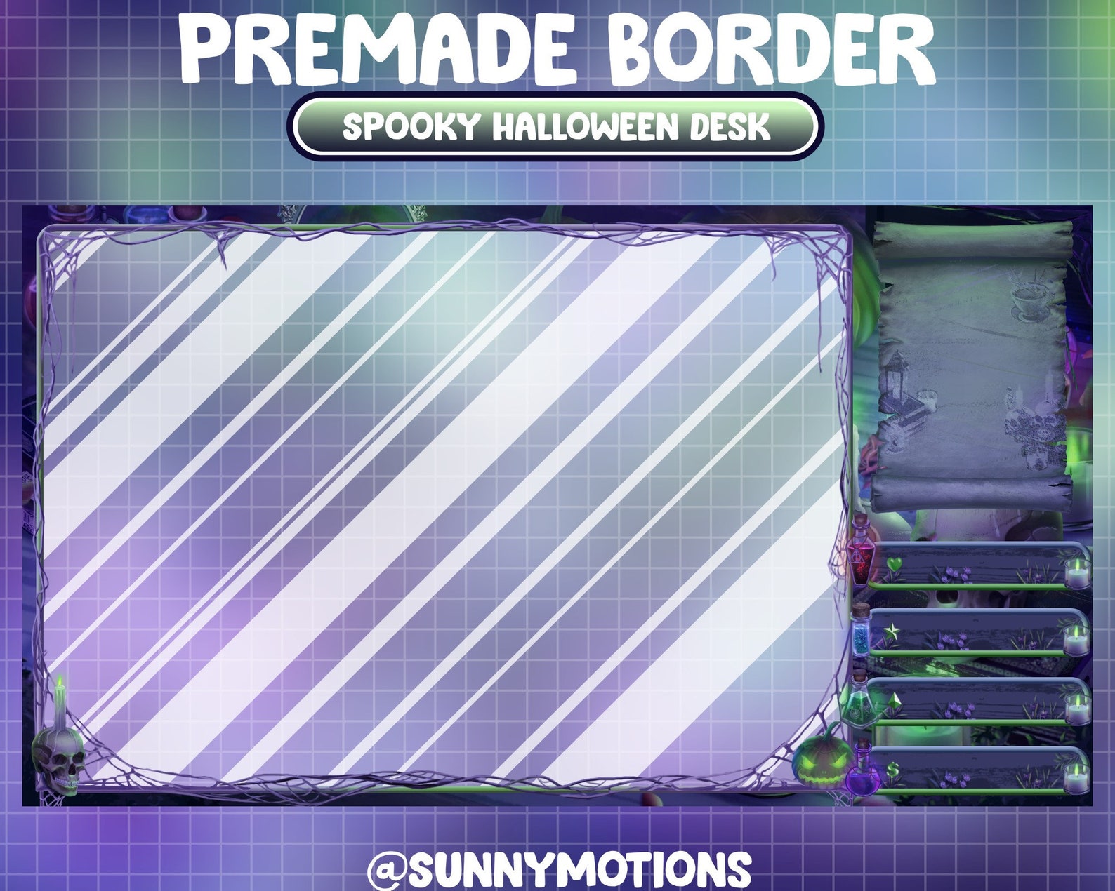 Animated Twitch Stream Package Overlay / Devil / Halloween Spooky Eyes ...