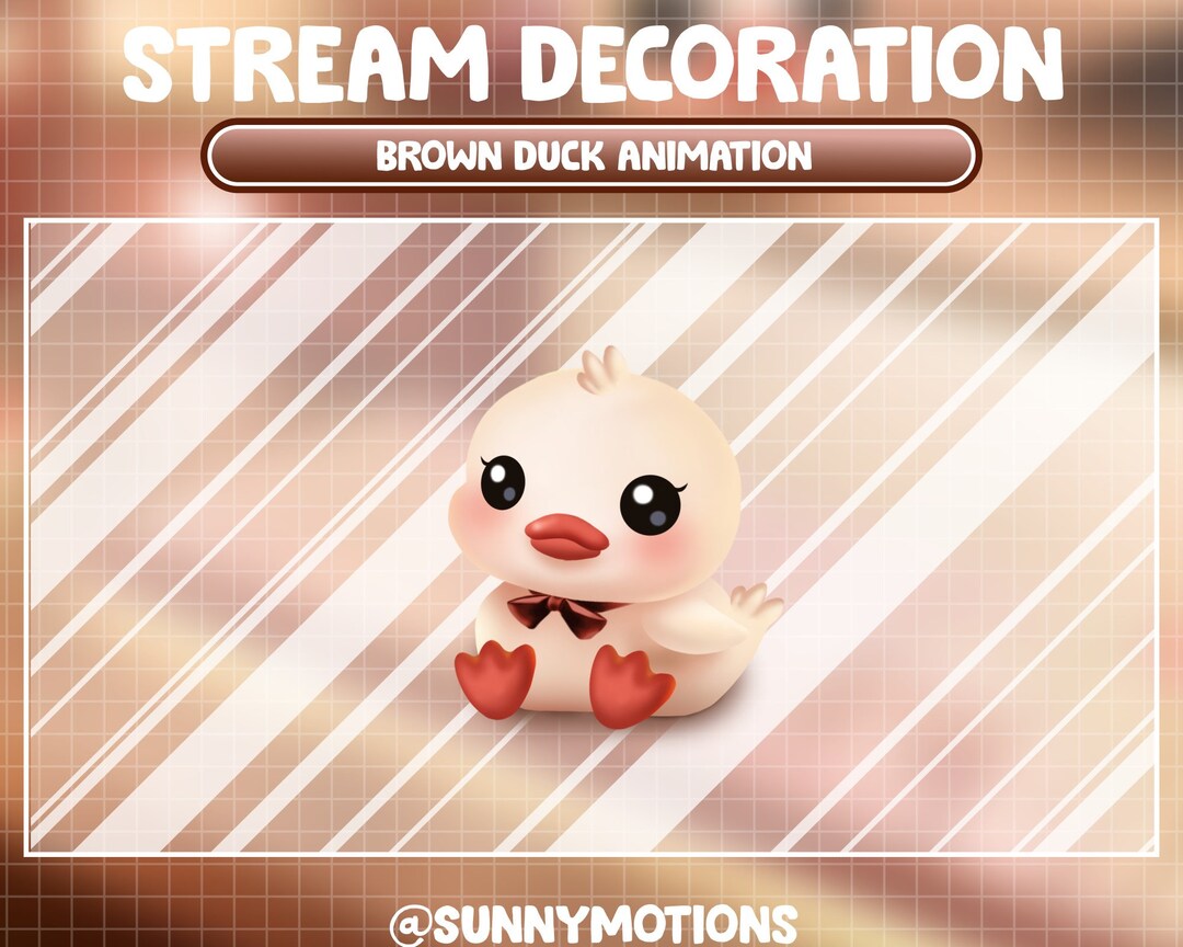 Animated Stream Decoration Animal Soft Plushy Toy / Lofi Aesthetic ...