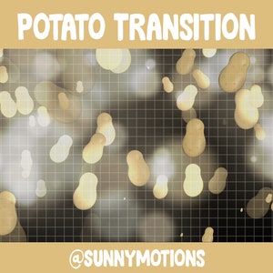 Potato Animated Twitch Scene Stinger Transition - Kawaii Starchy Food ...