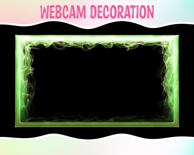 Twitch Animated Camera Overlay | ANIMATED Camera Border | Solar Breeze ...