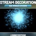 Animated Stream Decoration Confetti Shooting / Blue Sparkles Explosion ...