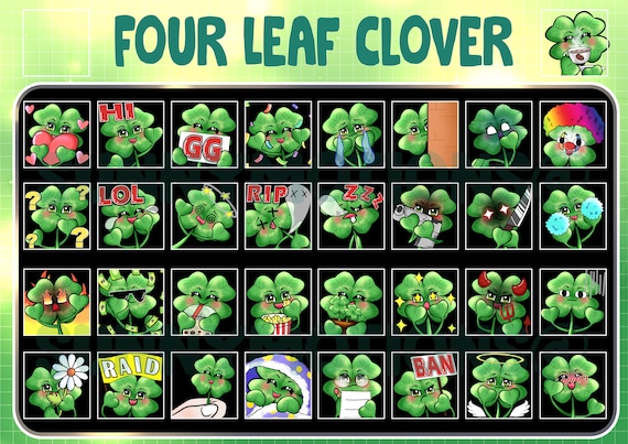 Clover Star Emoji