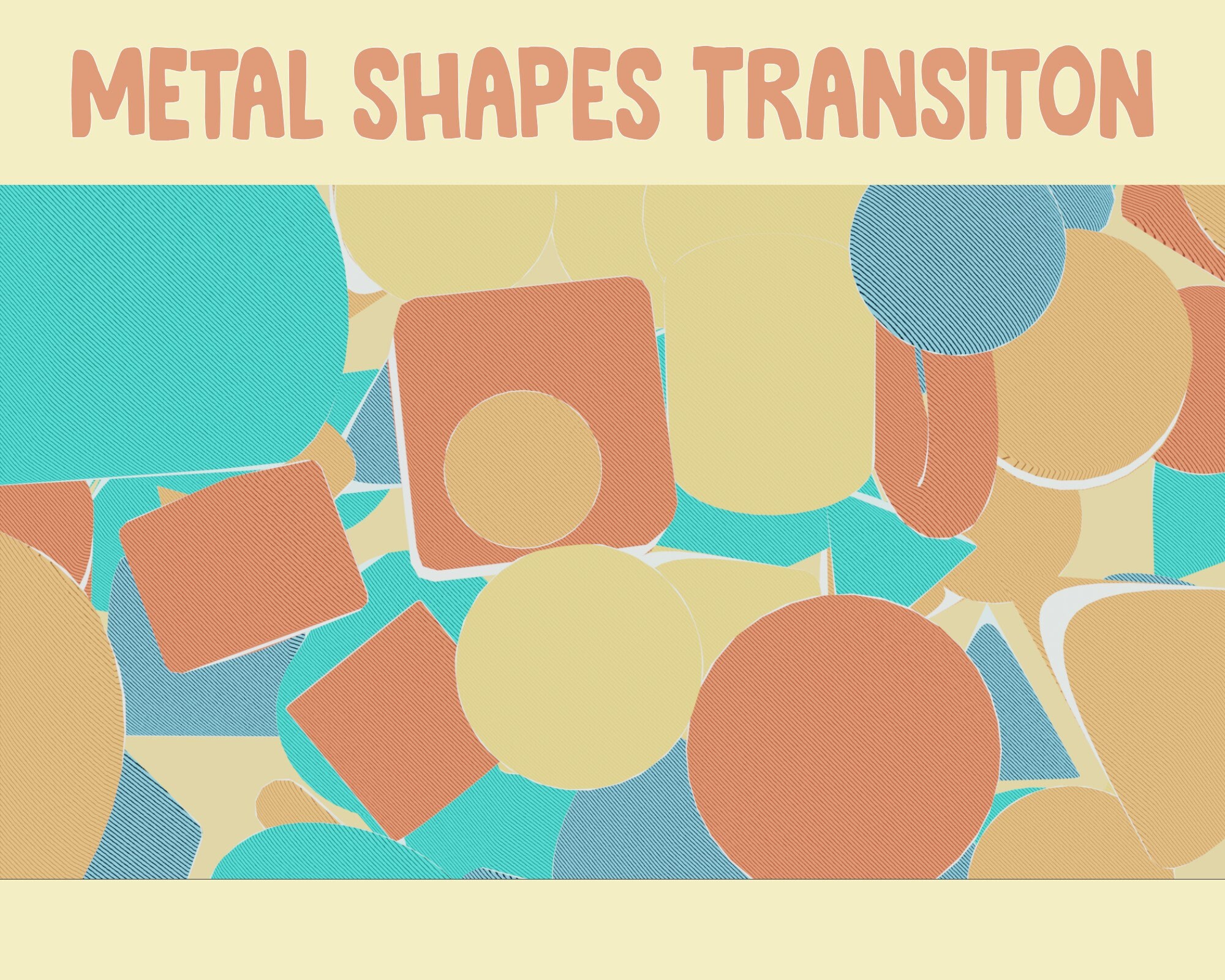 Drawing & Illustration 2x Abstract Geometric Shapes Animated Twitch ...