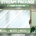 FULL ANIMATED Twitch Stream Package / Cute Dark Dreamy Rabbit - Etsy