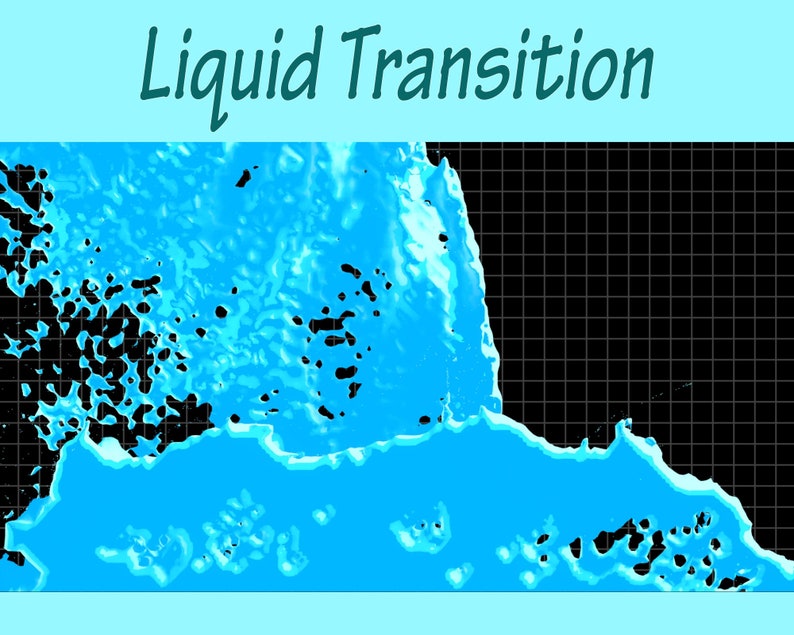 Waterfall Twitch Stinger Transition / Liquid Twitch Transition / Ocean ...